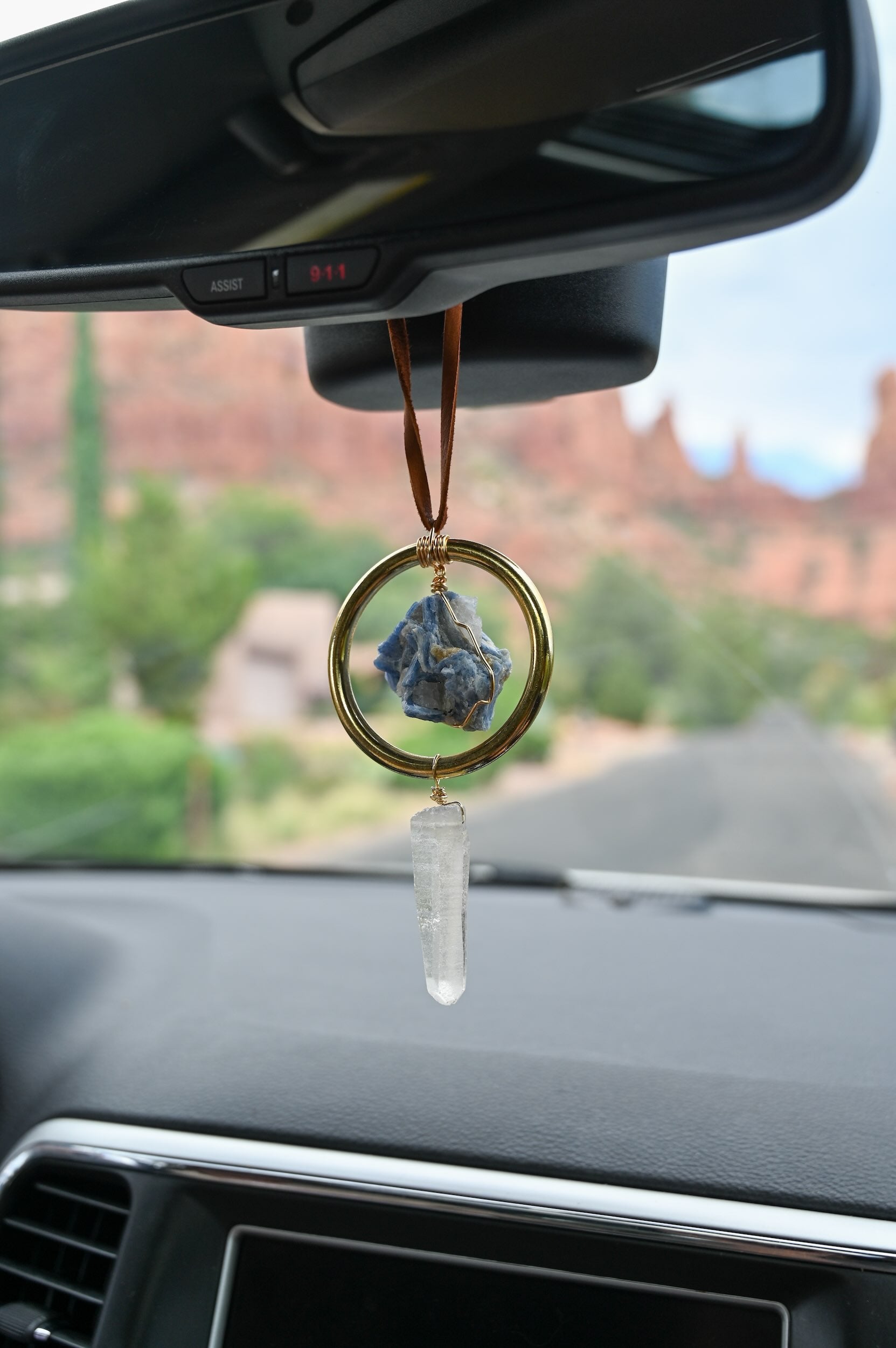 Accessory Crystals for Car Protection Crystals for Safe Travel by Car Fierce Forward