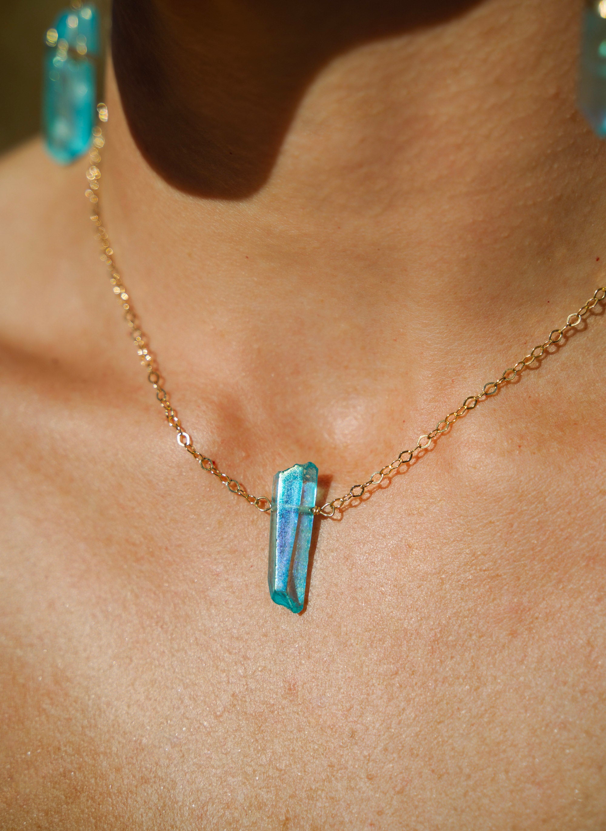 3 Ways To Create Inner Peace With Blue Angel Aura Quartz – Fierce Forward