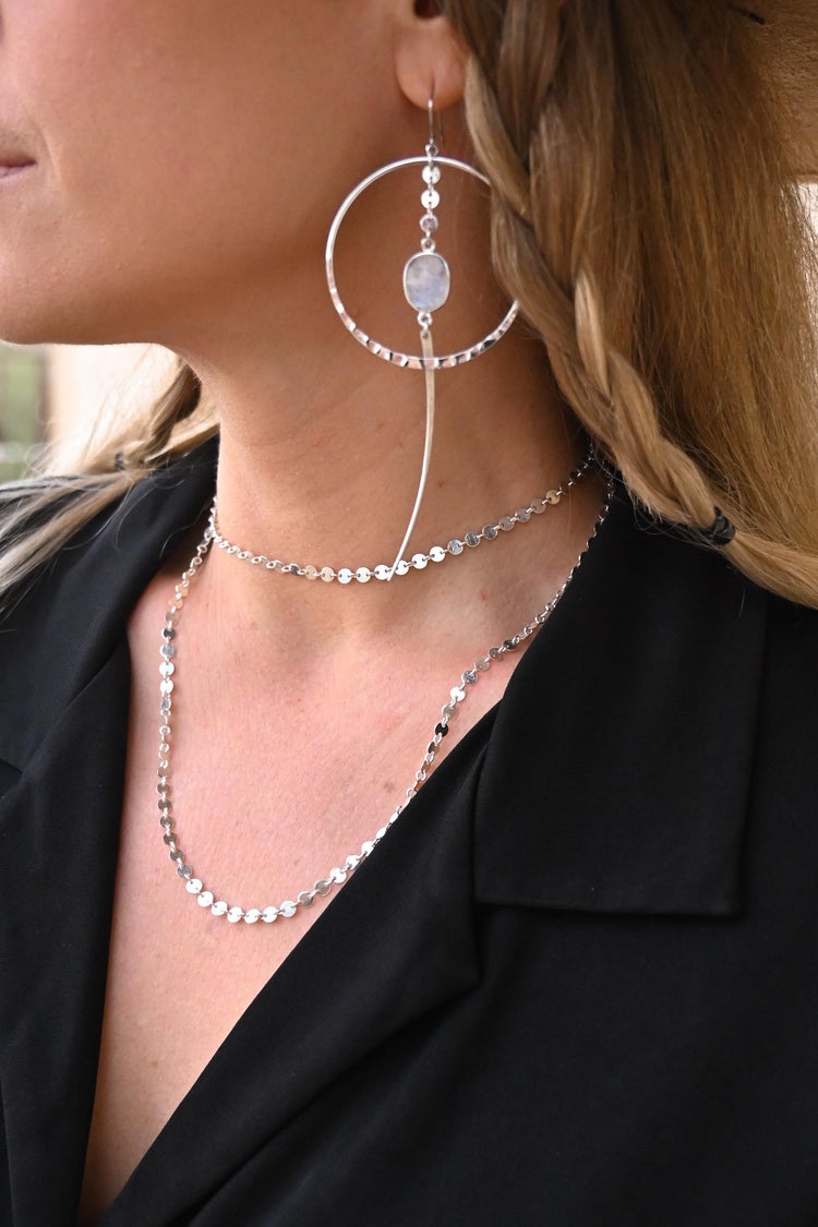 Silver Lining Layering Necklace – Fierce Forward