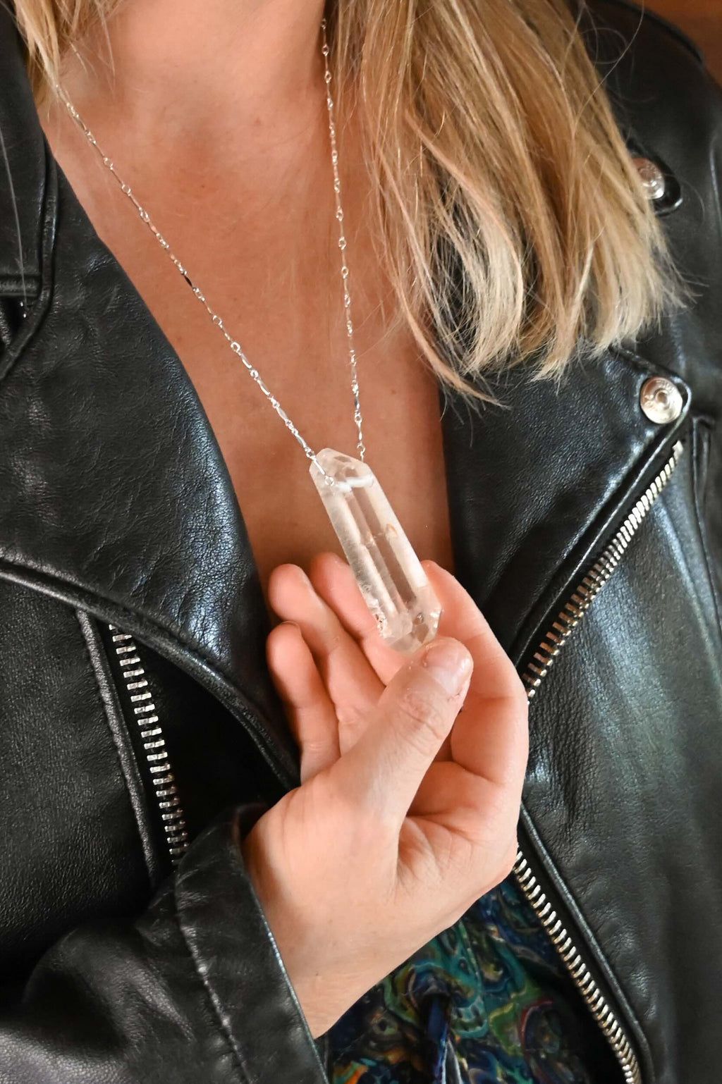 Lightbringer Quartz Amulet Necklace – Fierce Forward