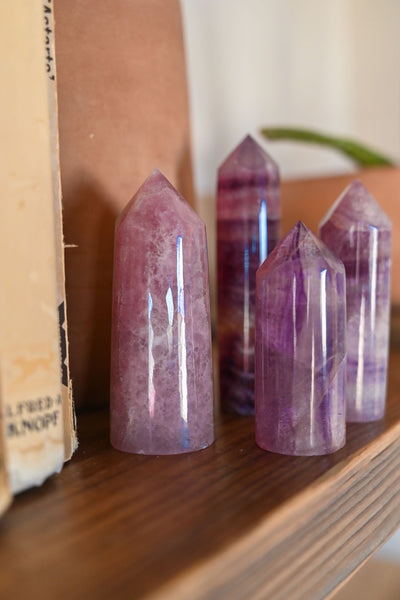 I Transform Through Love Fluorite Tower – Fierce Forward